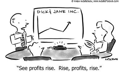 Profit Cartoon # 6147 - ANDERTOONS
