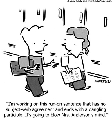 Grammar Cartoon # 6553 - ANDERTOONS