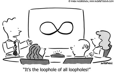 Loophole Cartoon # 6852 - ANDERTOONS