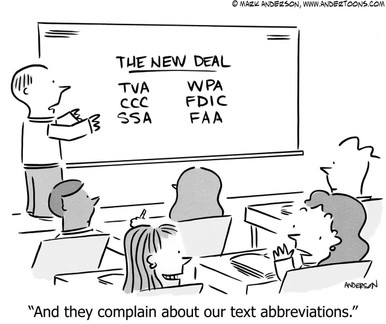 Texting Cartoon # 7032 - ANDERTOONS