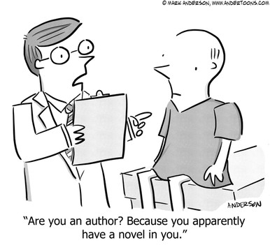 Author Cartoon # 7208 - ANDERTOONS