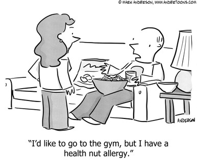 Exercise Cartoon # 7246 - ANDERTOONS