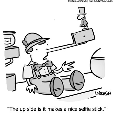 Selfie Cartoon # 7322 - ANDERTOONS