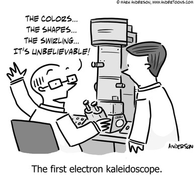 Microscope Cartoon # 7389 - ANDERTOONS