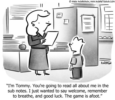 Introduce Cartoon # 7919 - ANDERTOONS