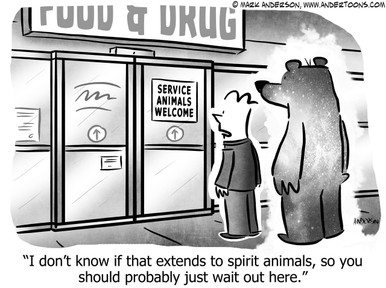 Spirit Cartoon # 8005 - ANDERTOONS