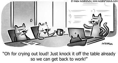 Distraction Cartoon # 8121 - ANDERTOONS