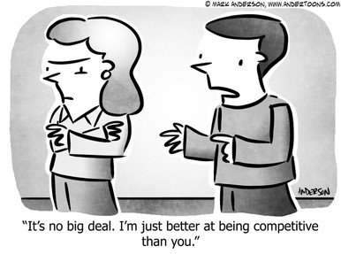 Competition Cartoon # 8166 - ANDERTOONS