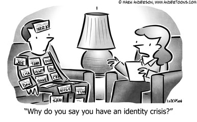 Identity Cartoon # 8197 - ANDERTOONS