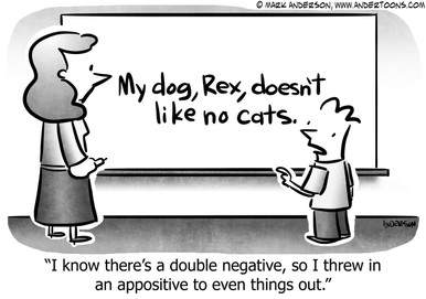 Grammar Cartoon #8302 - ANDERTOONS