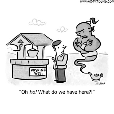 Wish Cartoon #8819 - ANDERTOONS