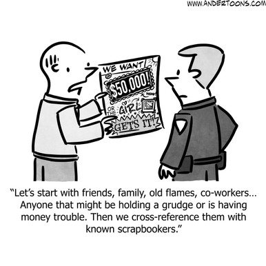 Ransom Cartoon #8886 - ANDERTOONS