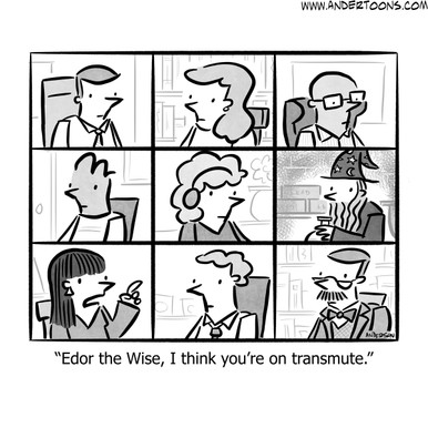 Zoom Cartoon #9072 - ANDERTOONS