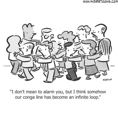 Conga Cartoon #9087 - ANDERTOONS