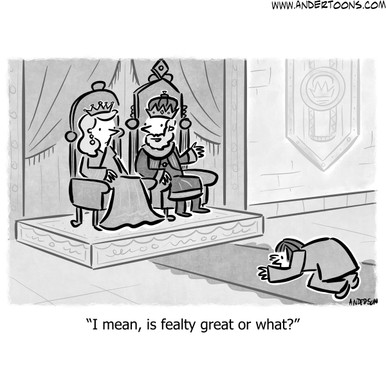 Royalty Cartoon #9144 - ANDERTOONS