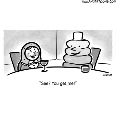 Dating Cartoon #9168 - ANDERTOONS