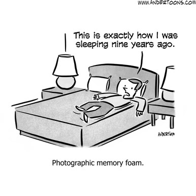Memory Cartoon #9223 - ANDERTOONS