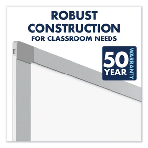 Quartet Porcelain Magenetic Whiteboard - 96" (8 ft) Width x 48" (4 ft ...