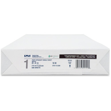 ICONEX Digital Carbonless Paper - Letter - 8 1/2" x 11" - White - 500 ...