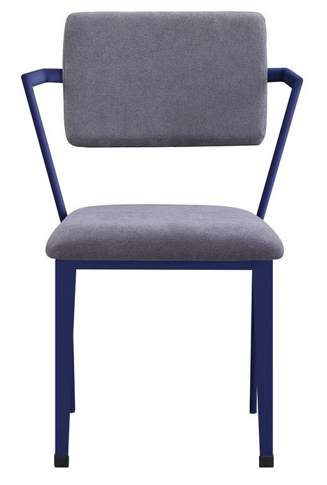 Shipping Container Blue Metal Desk