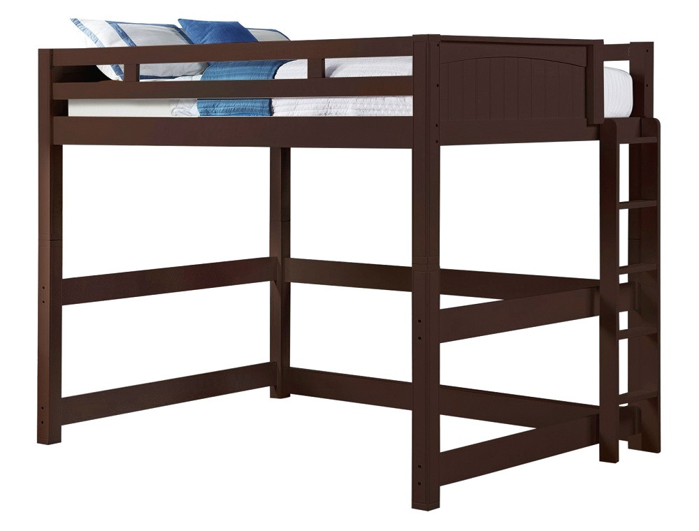 Hexter Espresso Queen Loft Bed