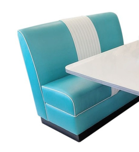 Classic 1950's Retro Diner Booth Set