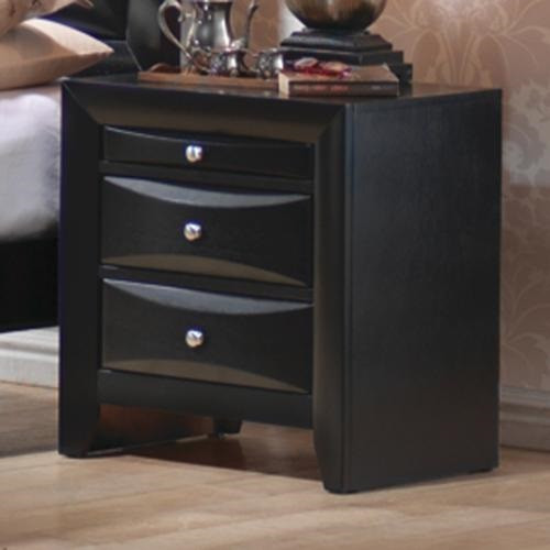 Kendall Nightstand Black