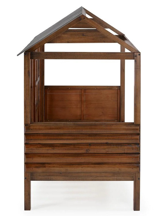 Wilder's Twin Size Log Cabin Bed