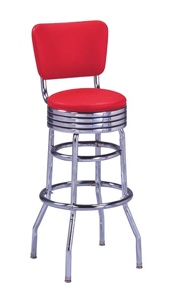 Galileo Retro Swivel Bar Stool
