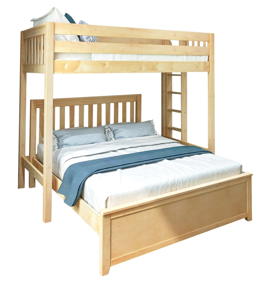 Becks Natural L Shaped Loft Bed