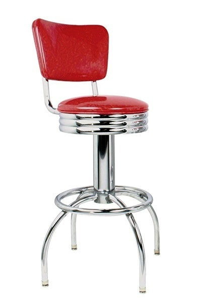 Galileo Retro Swivel Bar Stool