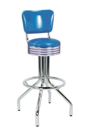 Galileo Retro Swivel Bar Stool