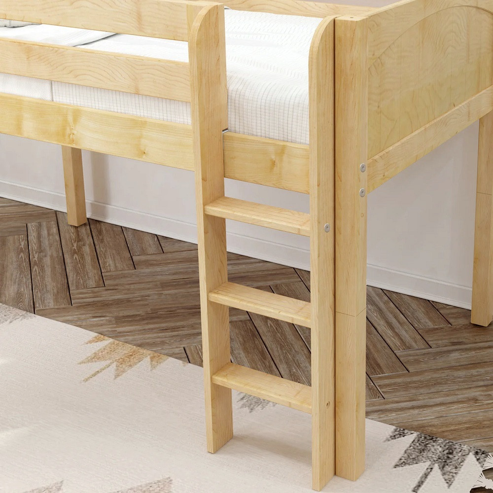 Bennett Natural Low Queen Loft Bed Frame
