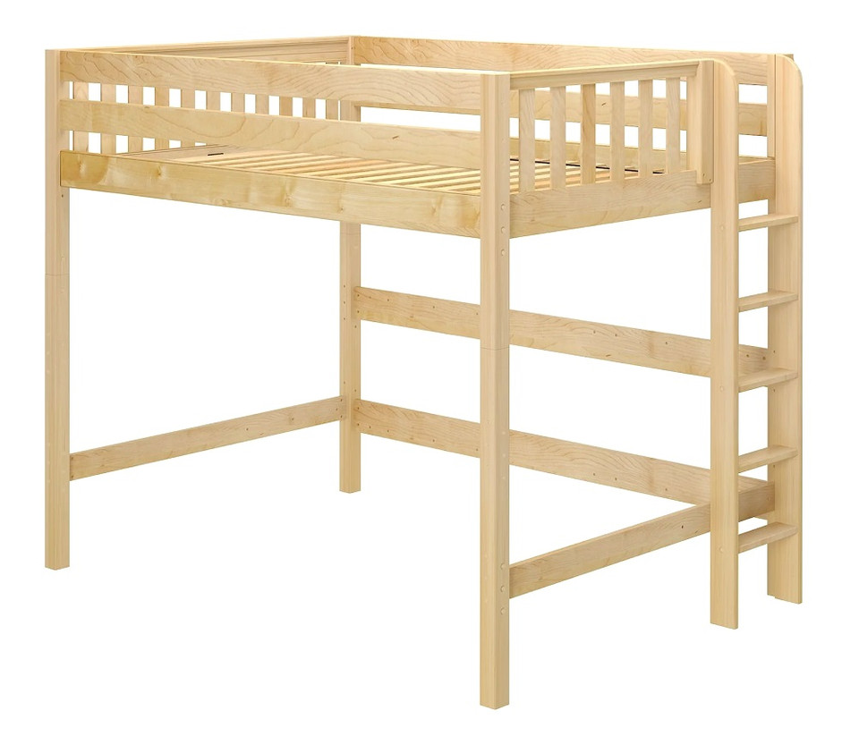 Becks Natural L Shaped Loft Bed