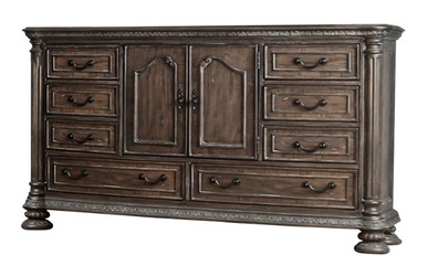 Lucinda Eight Drawer Dresser Rustic Brown
