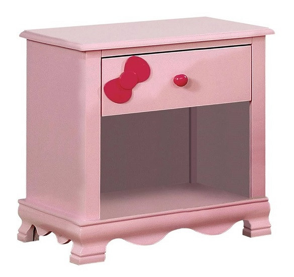 Pink night stand store