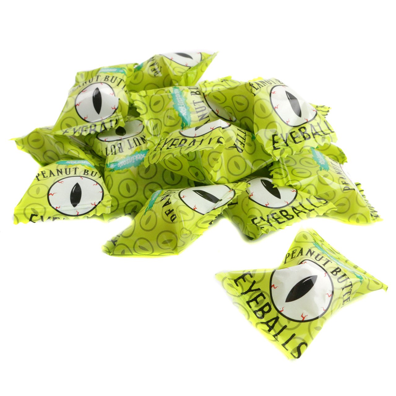 Gummy Eyeballs Strawberry and Creme Halloween Candy for Spooky Treats