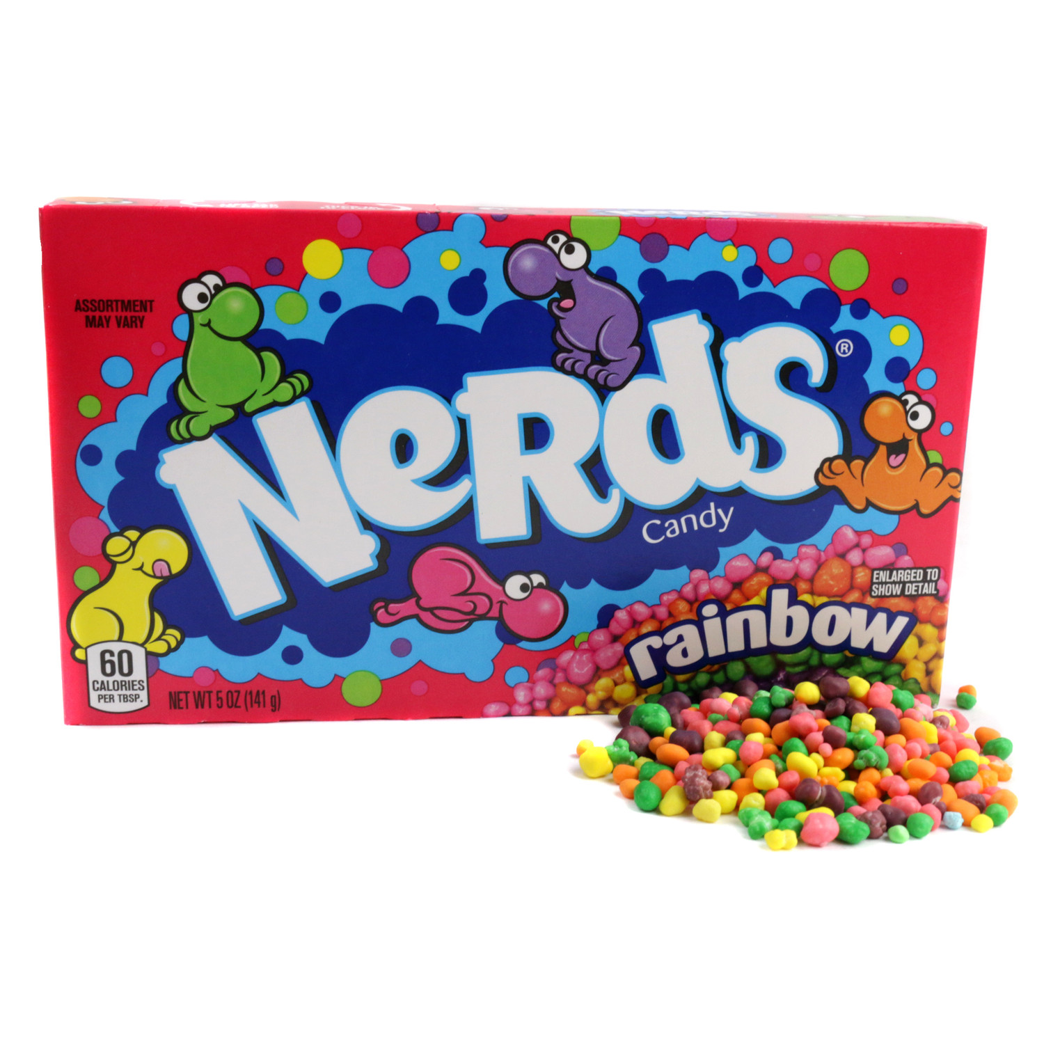 Nerds Rainbow 12 Pack Tangy Crunchy Fruit Candy Assortment for Parties ...