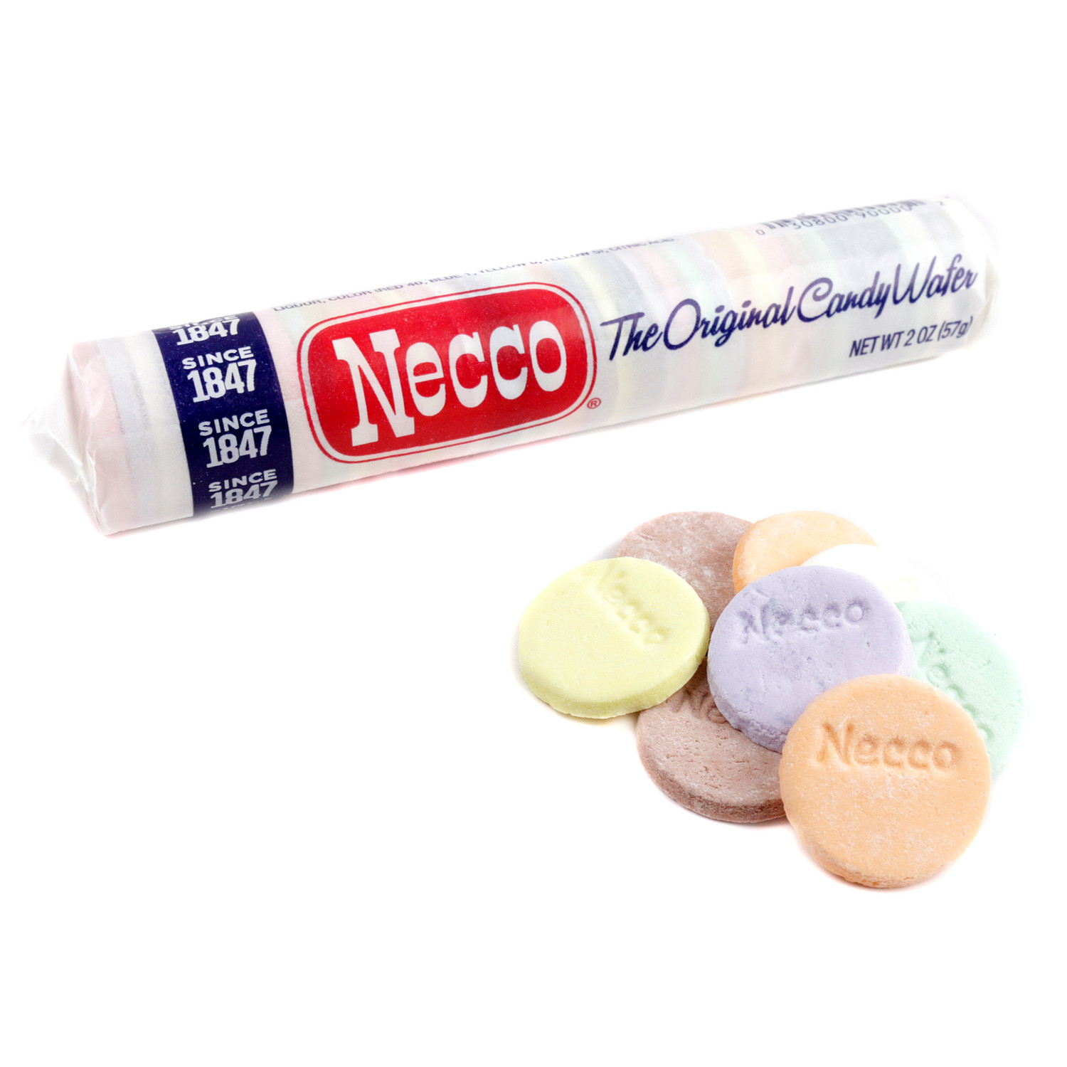 White Necco Wafers