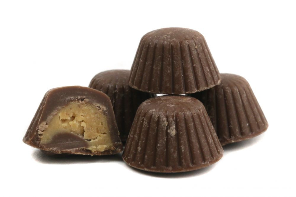 Mini Peanut Butter Cups Unwrapped Bulk Candy for Baking and Desserts