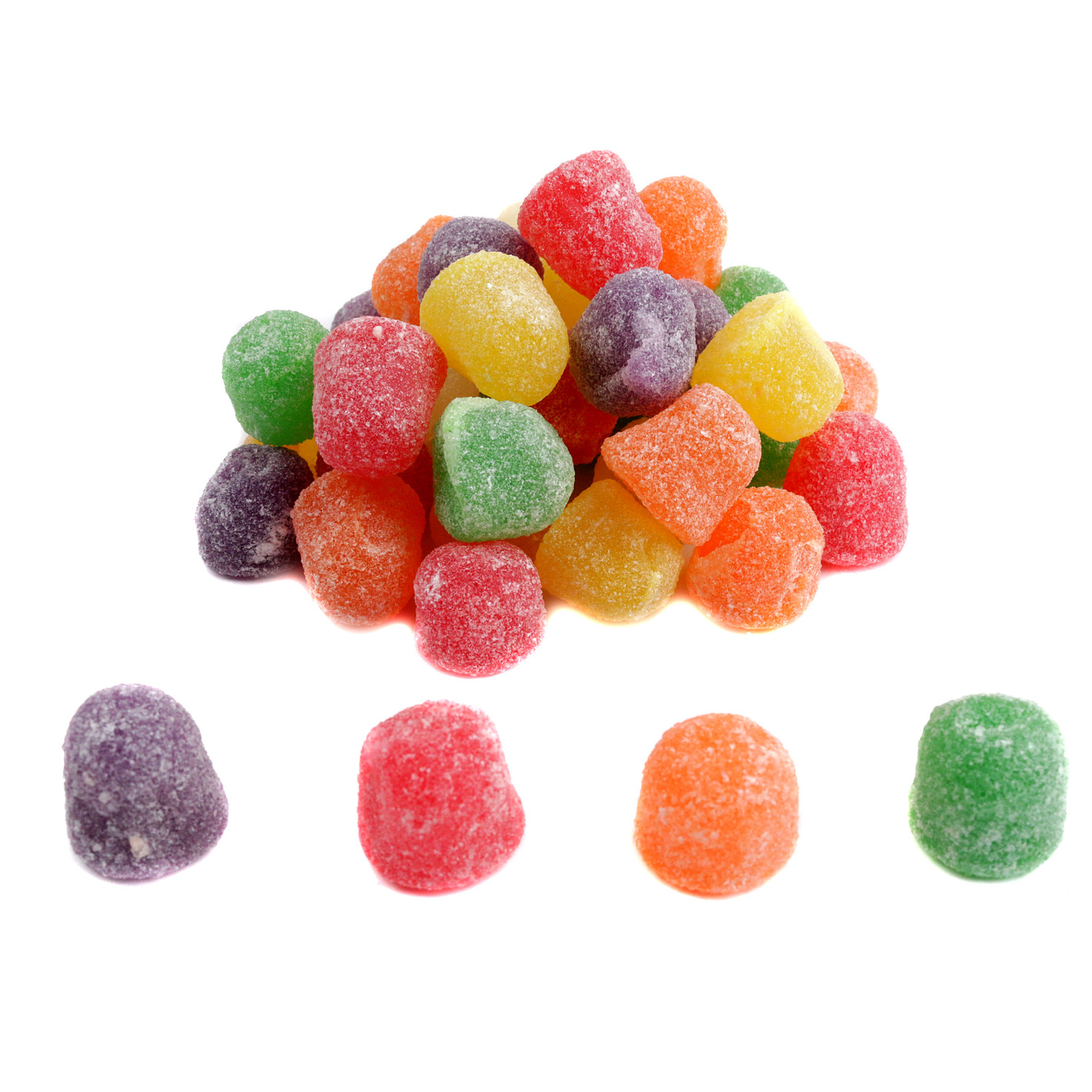 Spice Drops Bulk Christmas Candy in Assorted Colors and Festive Flavors