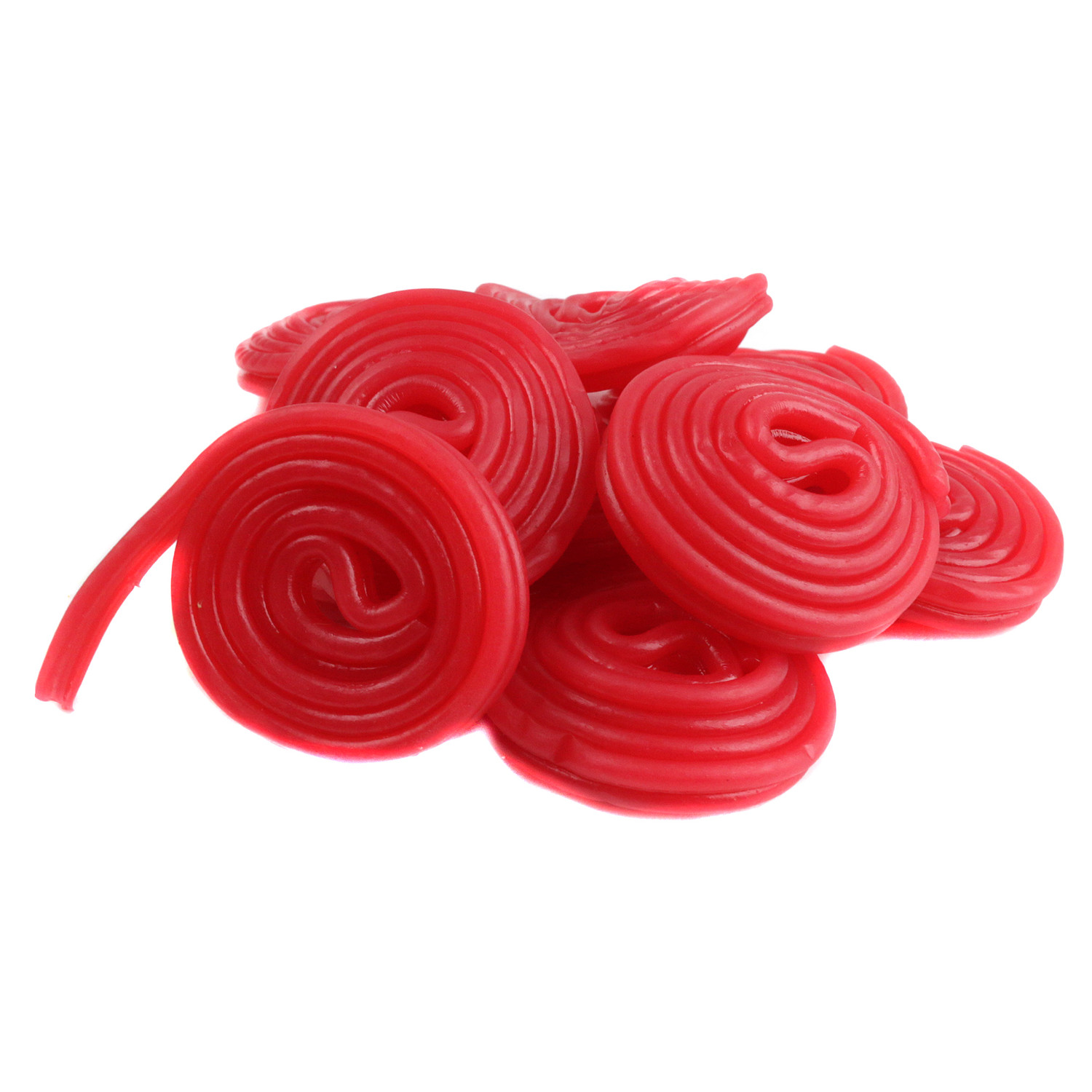 Red Licorice Wheels Strawberry 4.4LB Bag Sweet Holiday Candy Treats