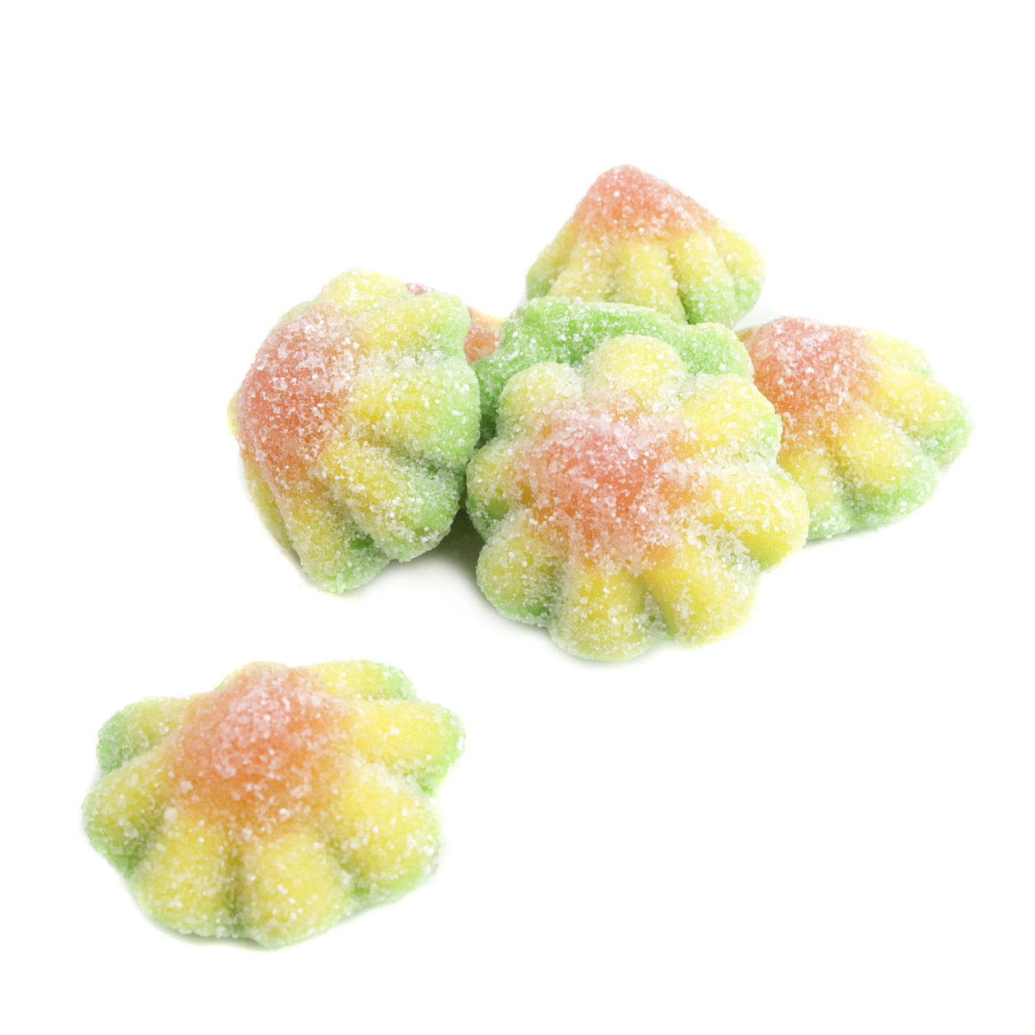 Sour Gummy Flowers Non GMO Apple Strawberry and Watermelon Flavored ...