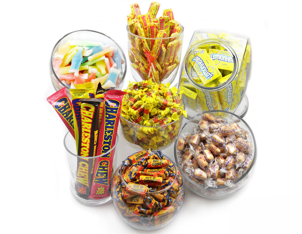 Old Fashioned Candy Buffet Retro Candy Selection for Parties