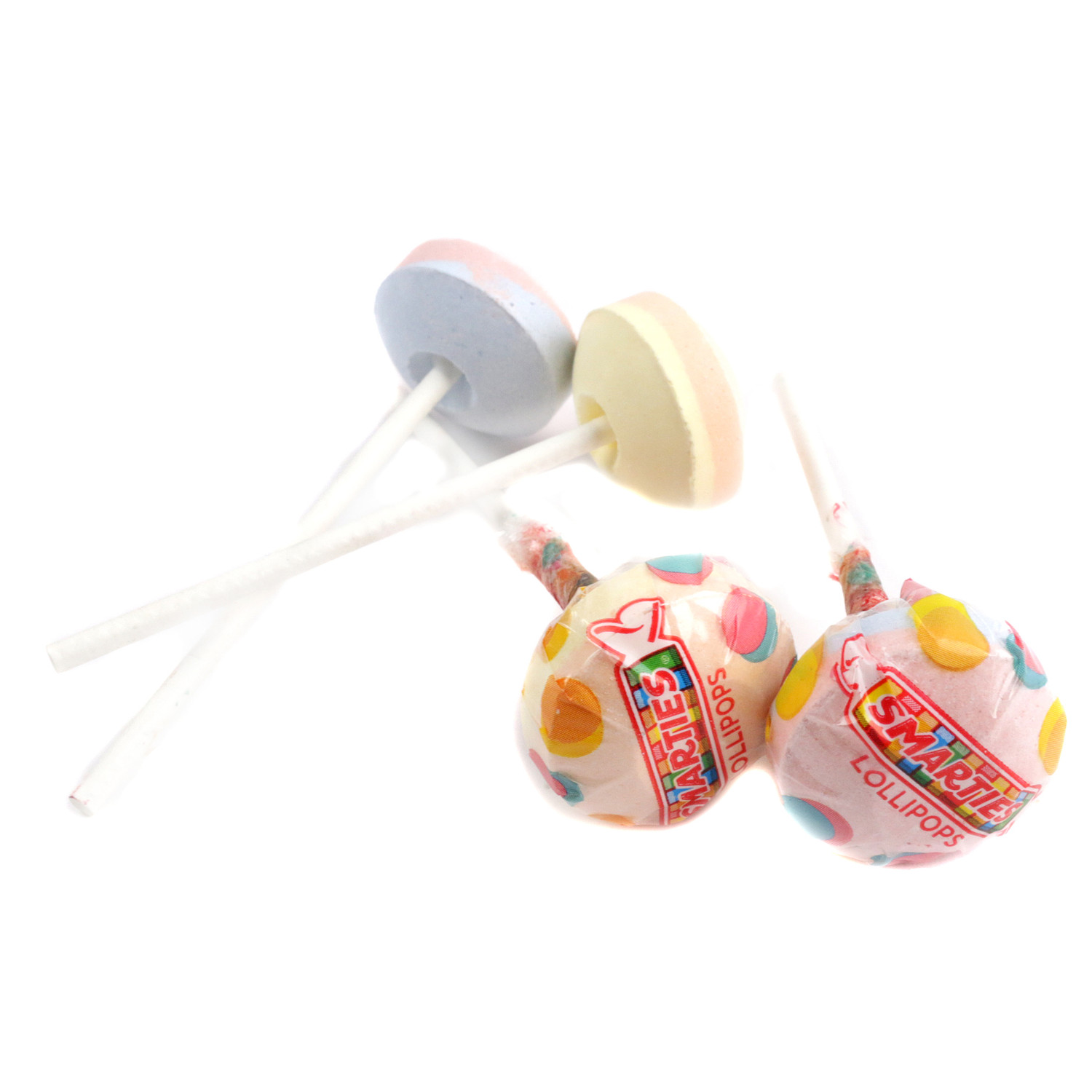 Candy | Smarties Double Lollies Wrapped