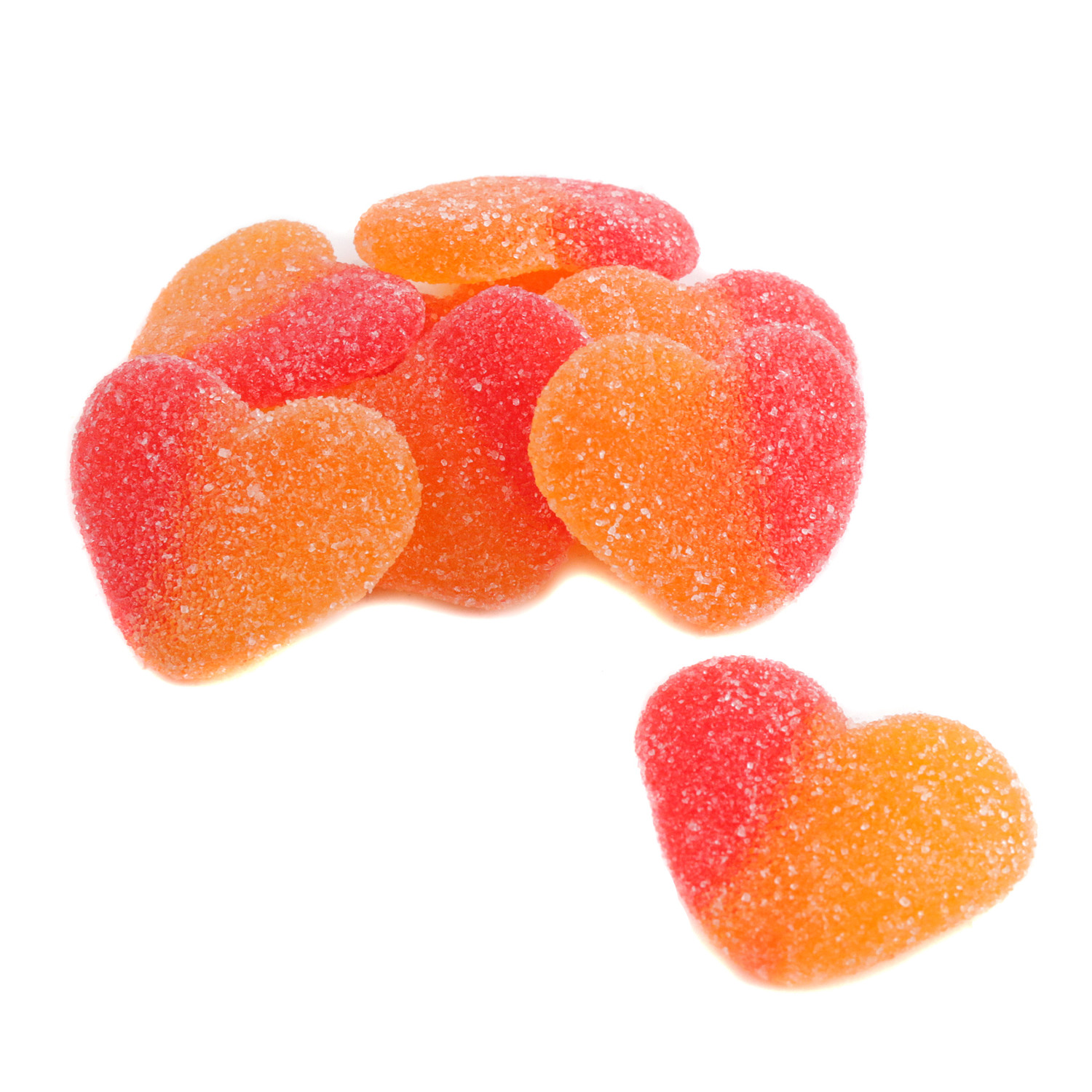 Peach Gummy Hearts | Candy | Candy Store | CandyNation