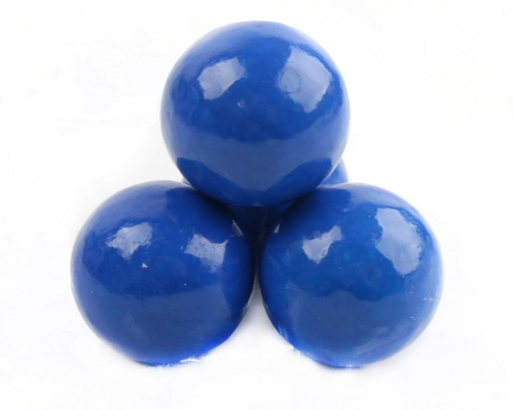 Blue Gumballs 1 Inch Blueberry Bulk Candy for Vending and Displays
