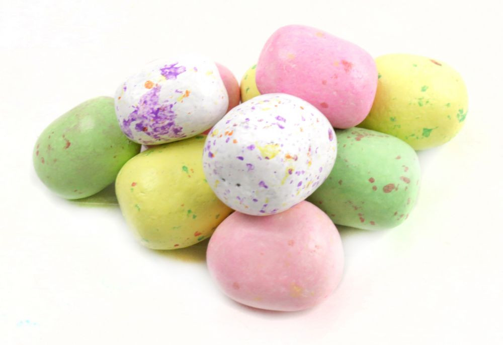speckled easter eggs candy