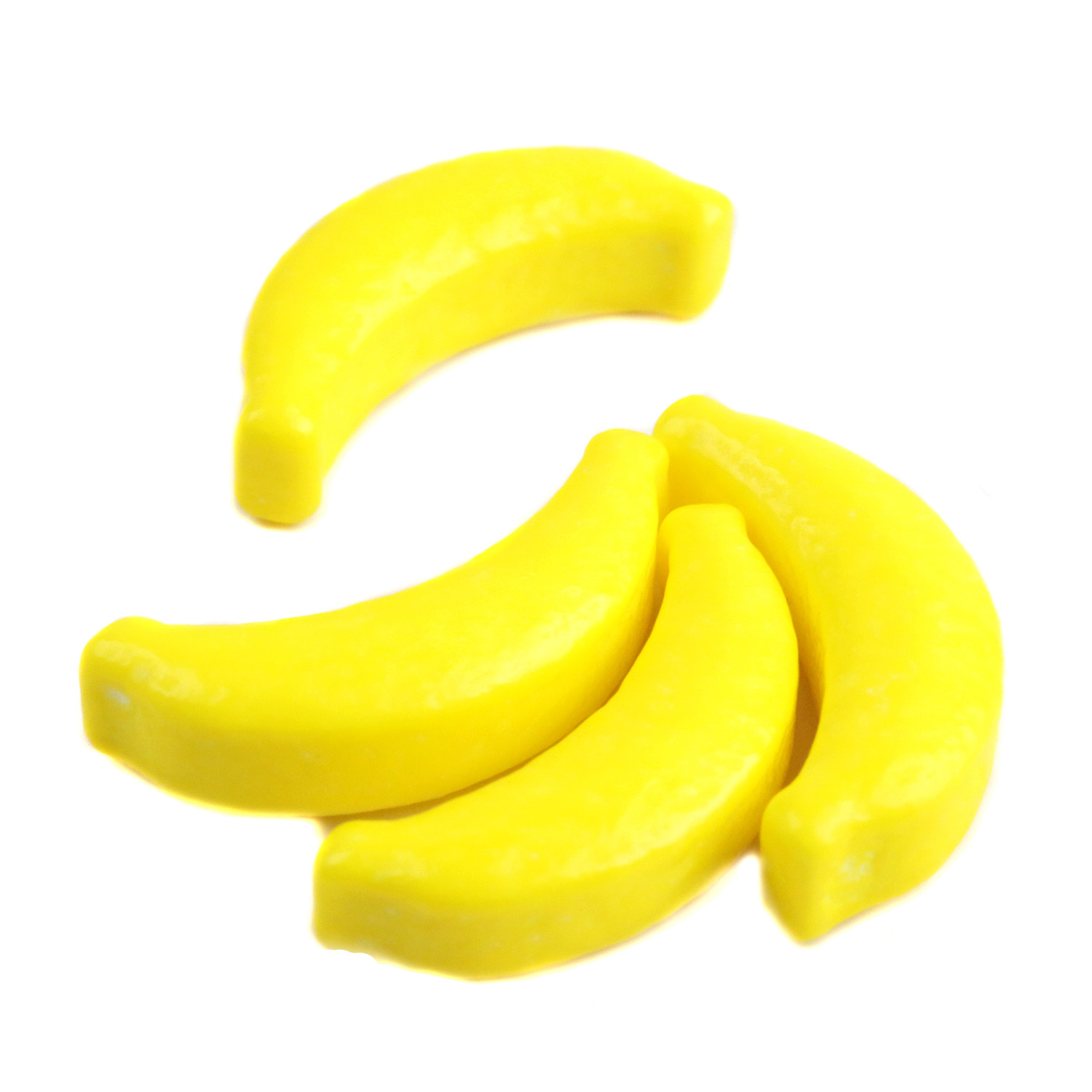 Candy Bananas Bulk Yellow Pressed Candy for Toppings and Events