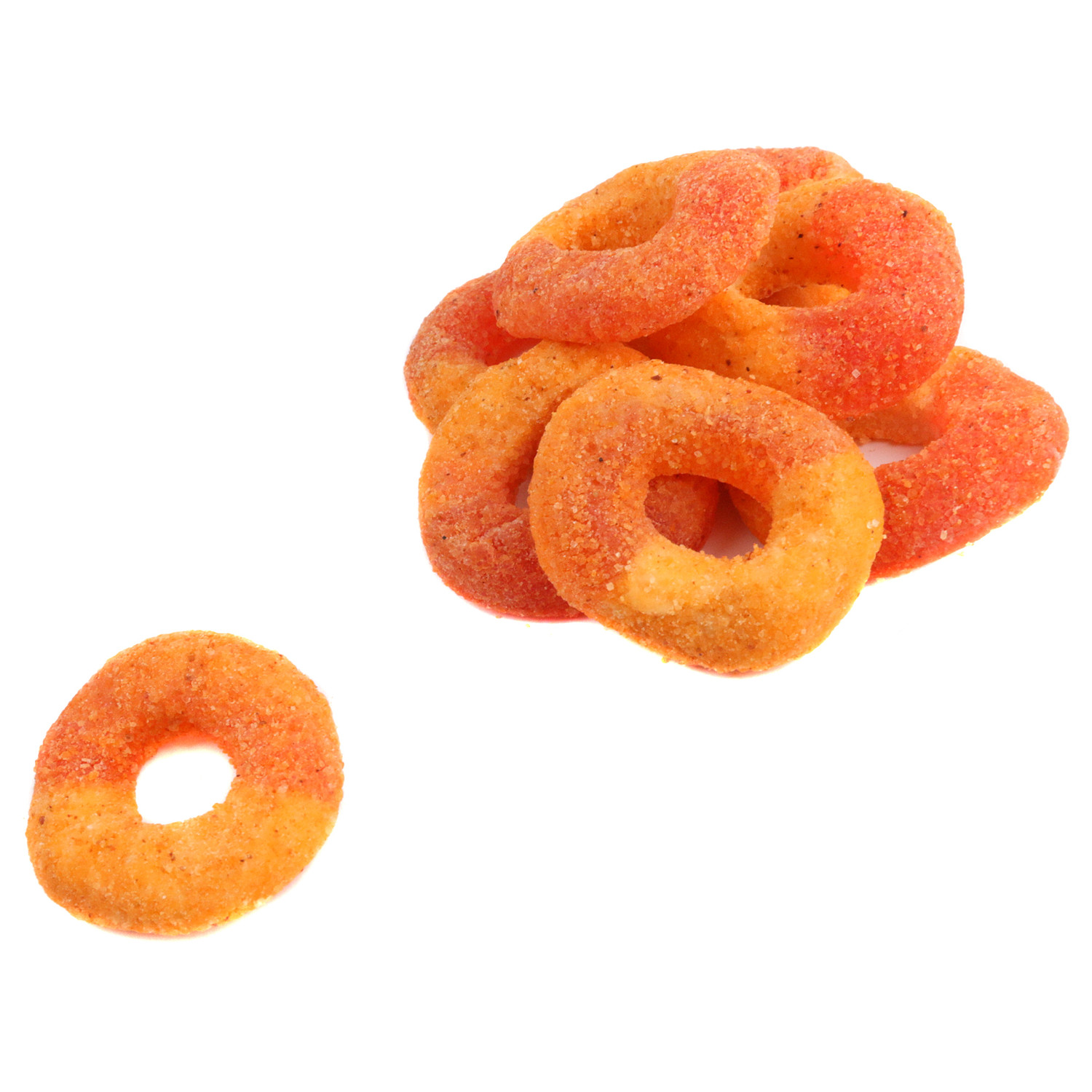 Chamoy Watermelon Gummy Rings | Spicy Mexican Candy Treats